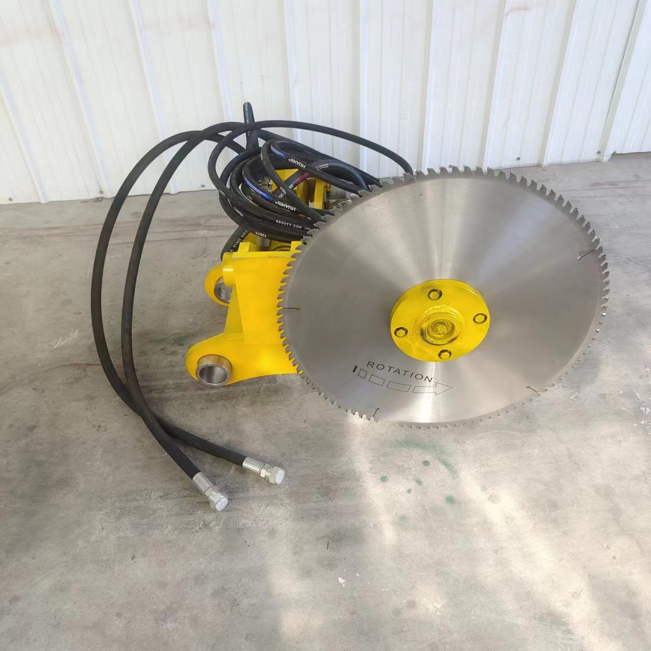 Excavator Saw Head for Cutting Trees Branches and Bushes with Circle ...