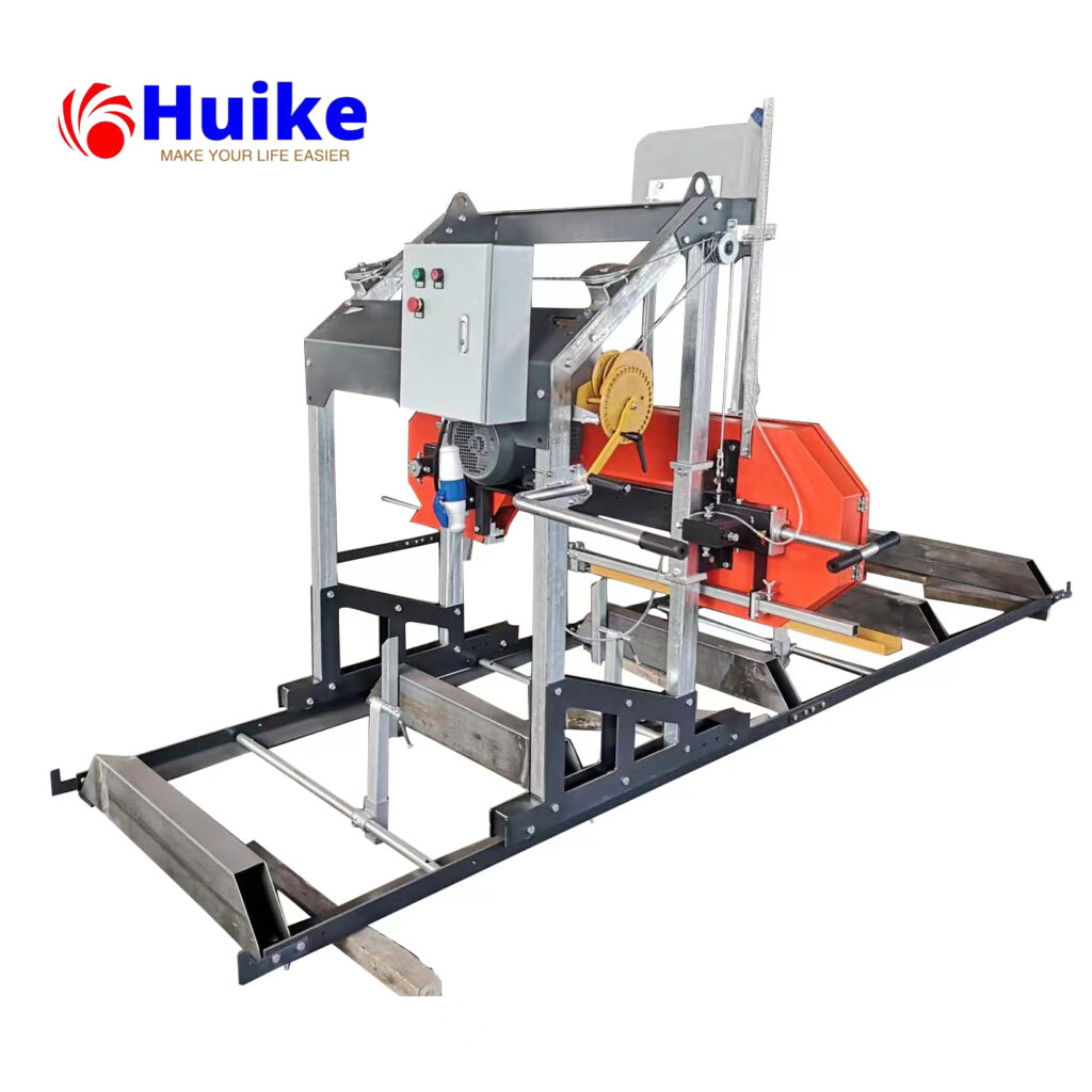 26" / 31" Electric Portable Horizontal Log Band Sawmill with CE ...