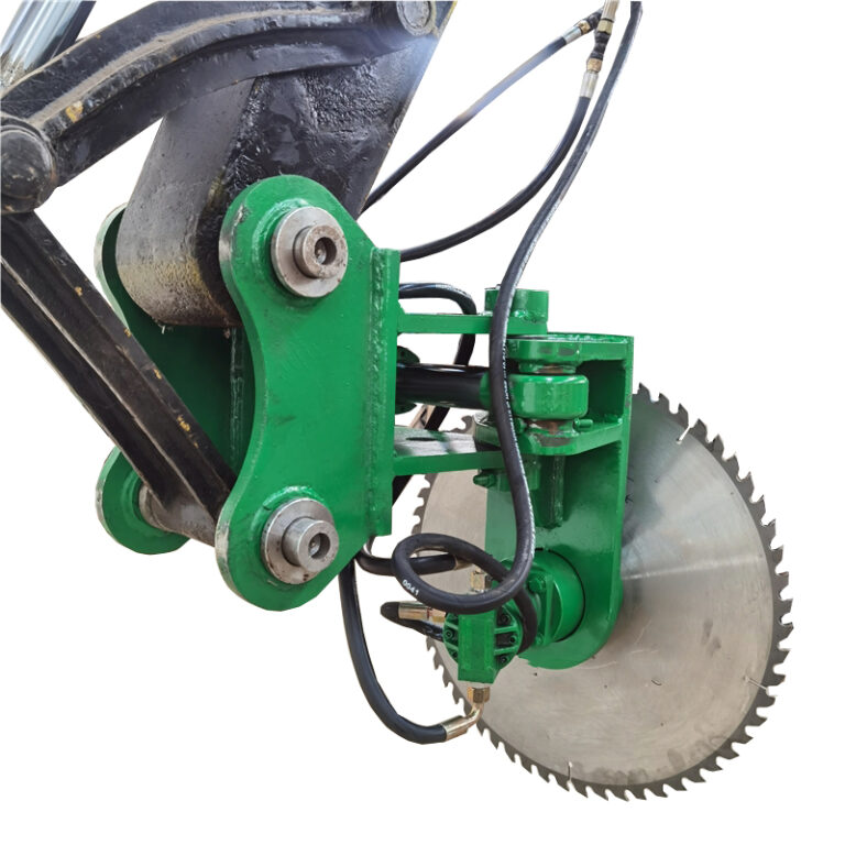 Excavator Saw Head for Cutting Trees Branches and Bushes with Circle ...