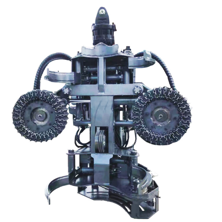 Excavator Hydraulic Automatic Tree Harvester Head - Yantai Huike ...